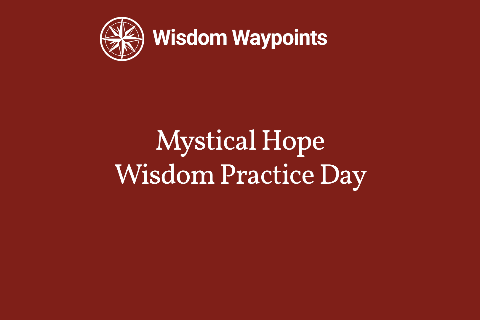 Home - Wisdom Waypoints